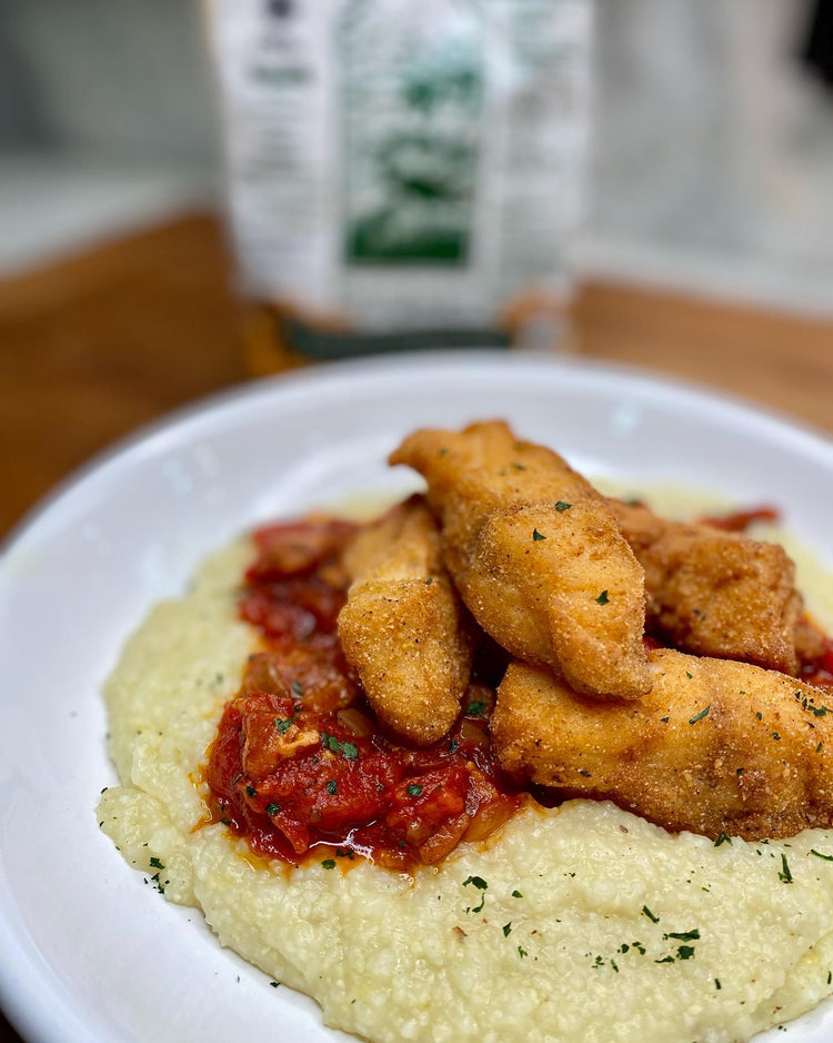 Fried Fish, Grits, & Tomato Gravy – Everglades Foods, Inc.