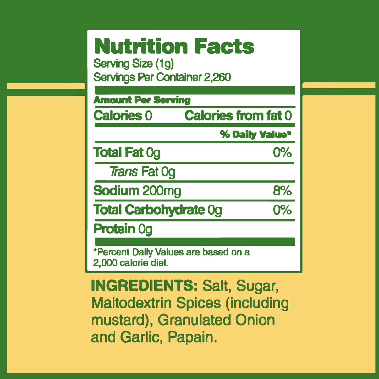 Everglades 1/3 Less Salt - No MSG Seasoning – Everglades Foods, Inc.